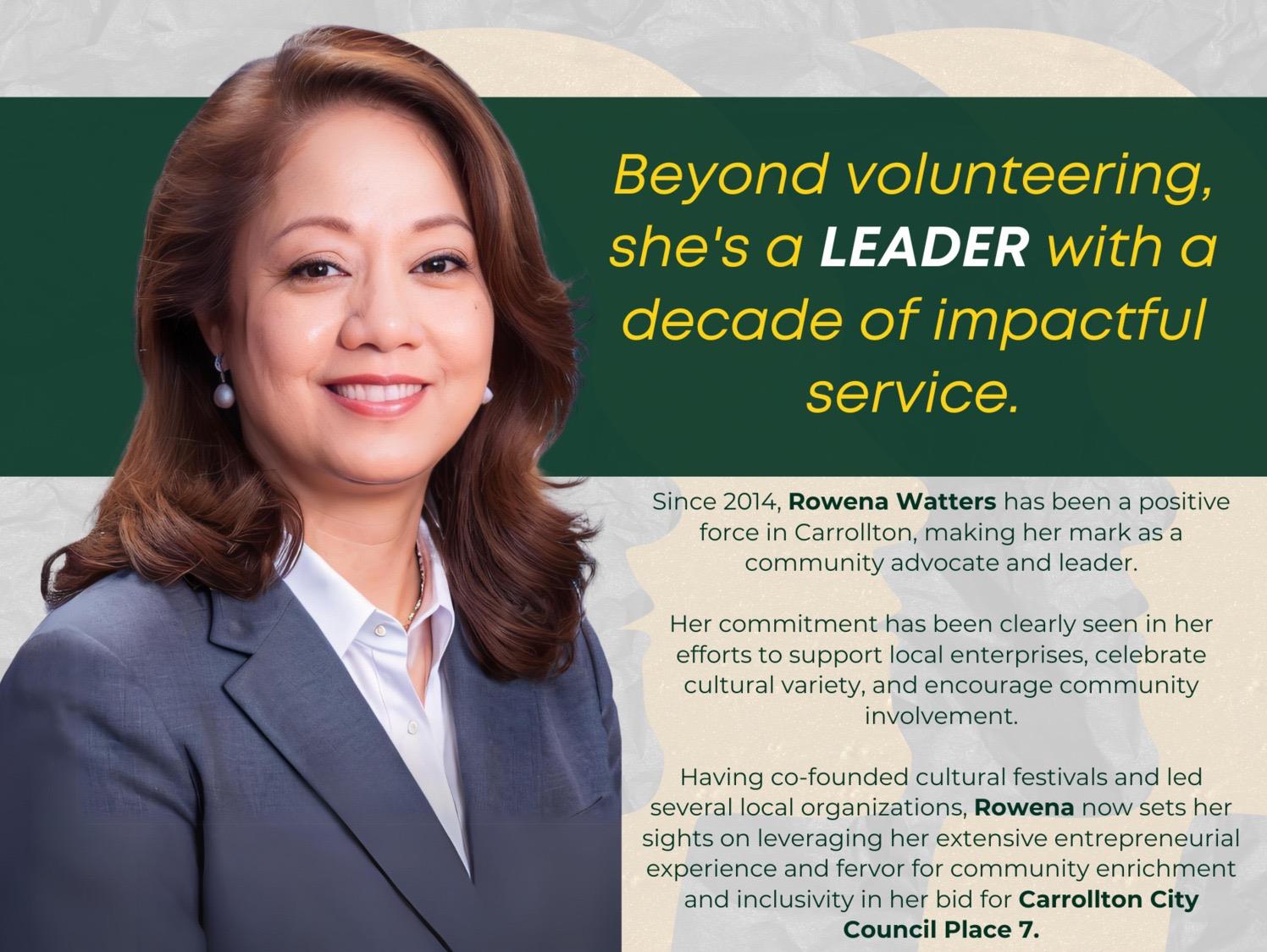 Rowena Watters for City Council