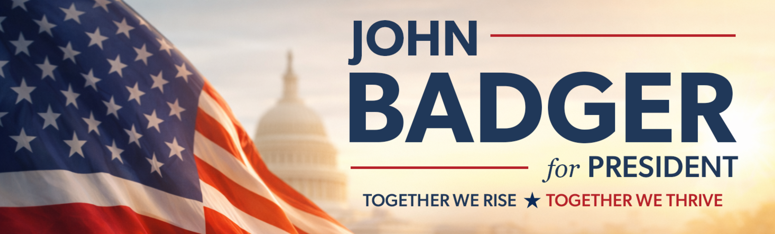 John Badger for President 2028